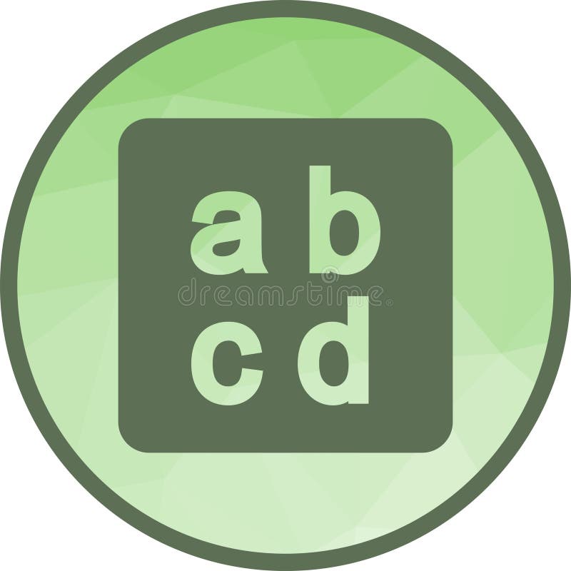 Input Latin Lowercase Icon Vector Image. Stock Vector - Illustration of ...