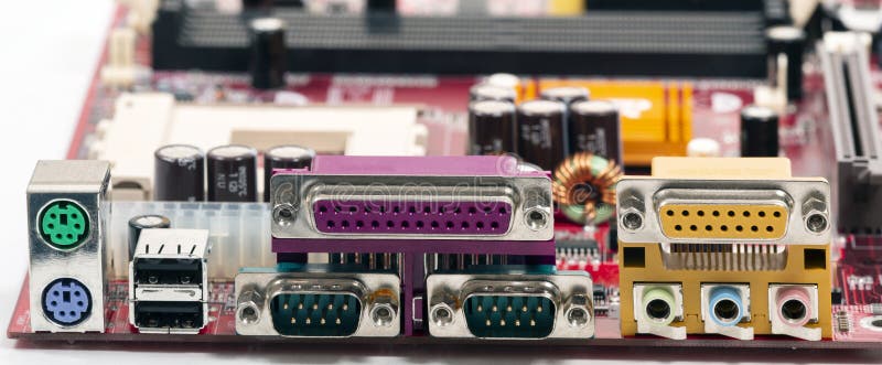 Input output connections stock photo. Image of futuristic - 152182952