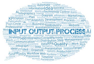 Input Output Process Diagram Stock Illustrations – 192 Input Output ...