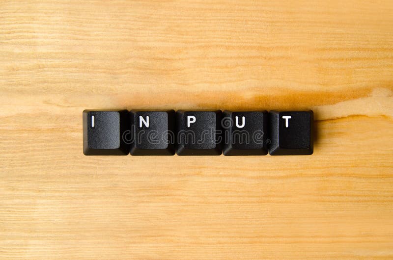 Input word stock image. Image of alphabet, technologies - 98415663