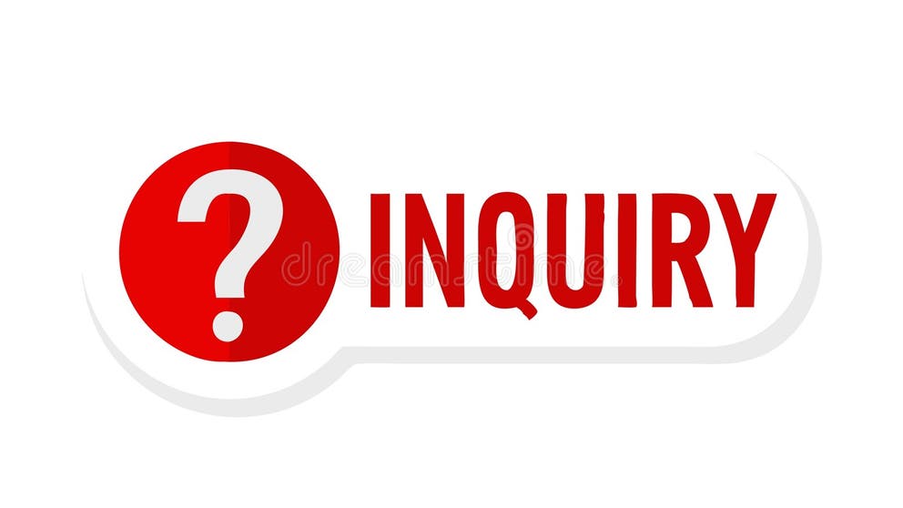 Inquiry Question Mark Icon. Help, Support, FAQ, Information, Vector ...