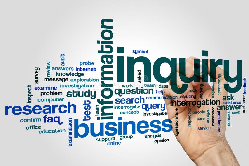 Inquiry stock illustration. Illustration of query, isolated - 38156901
