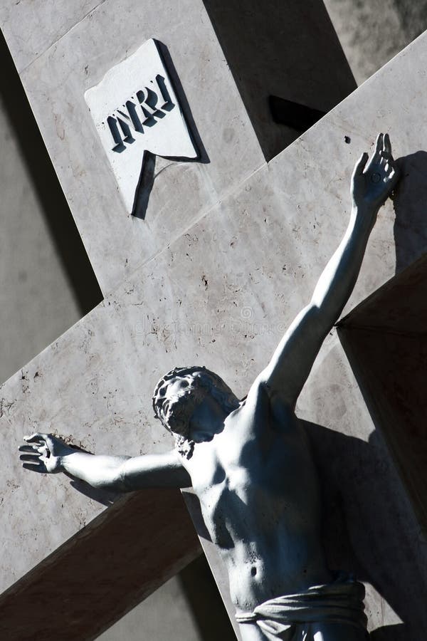Inri stock image. Image of messiah, christianity, face - 21165507