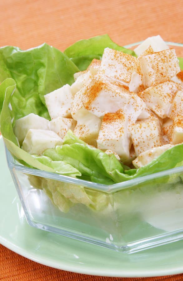 Insalata della lattuga fotografia stock. Immagine di paprica - 14765366