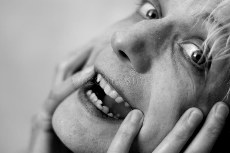 Mad laughter stock image. Image of crazy, running, person - 259811