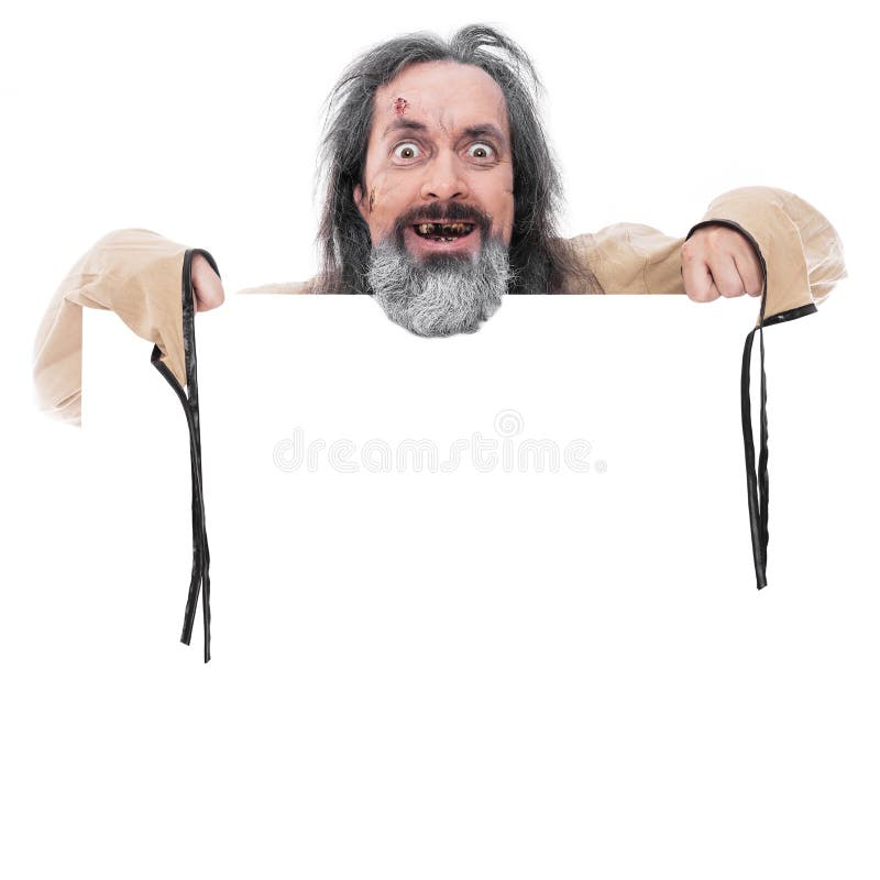 Insane looking man stock photo. Image of patient, psychopath - 100094250
