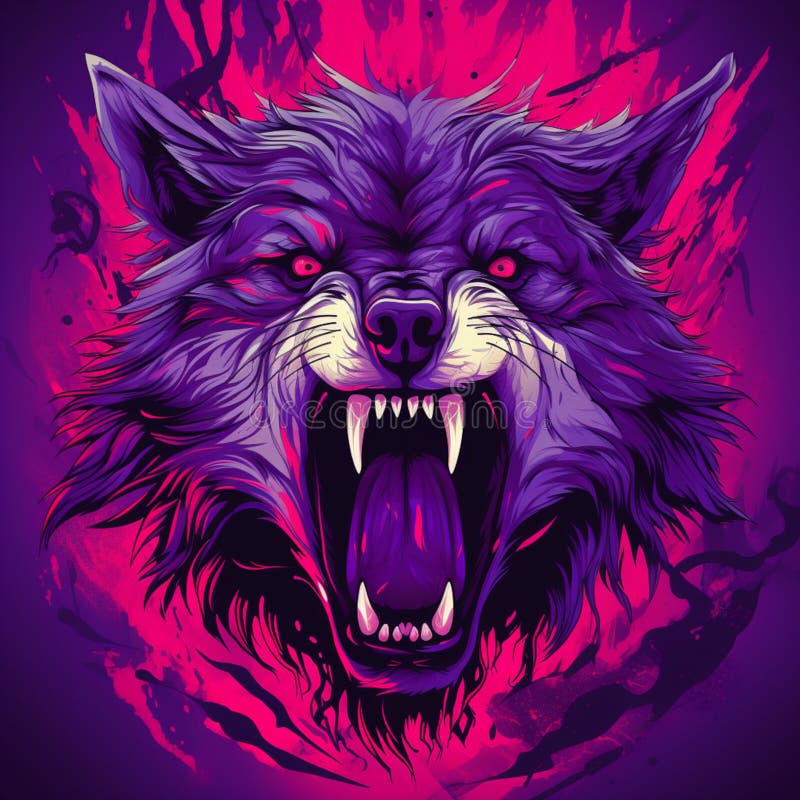 Insane Wolf Stock Illustrations – 40 Insane Wolf Stock Illustrations ...