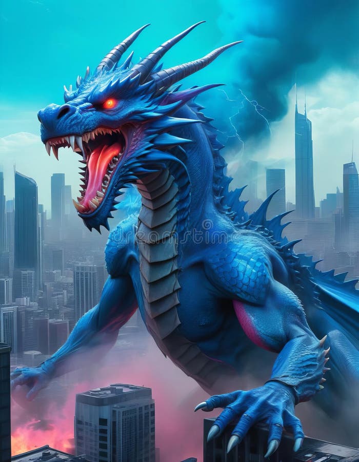 An Insanely Detailed Cyberpunk Dragon Wallpaper in Unity Stock ...