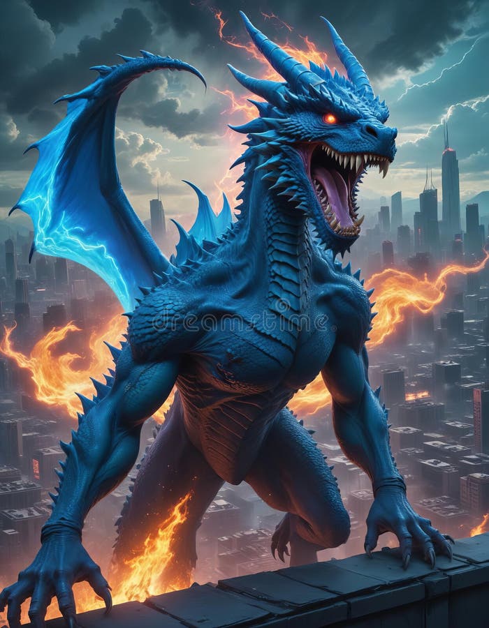 An Insanely Detailed Cyberpunk Dragon Wallpaper in Unity Stock ...