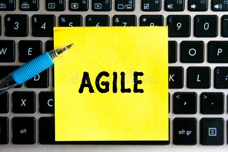 Agile Management Concept For Project Manager Stock Image - Image of ...