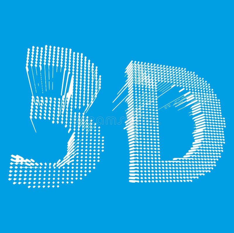 Inscription-3D. Illustration of 3D Word Stock Vector - Illustration of ...