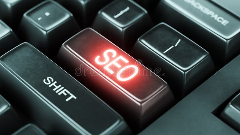 The Inscription on the Enter Key of a Computer Keyboard SEO Search ...