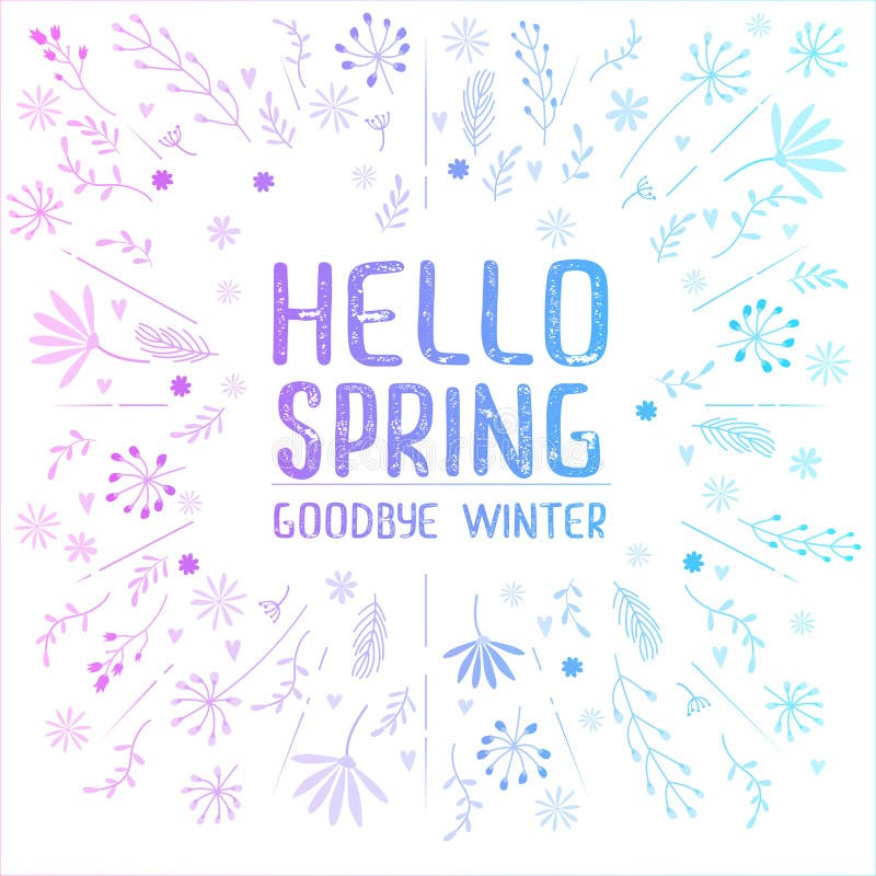 Goodbye Winter Stock Illustrations – 475 Goodbye Winter Stock ...