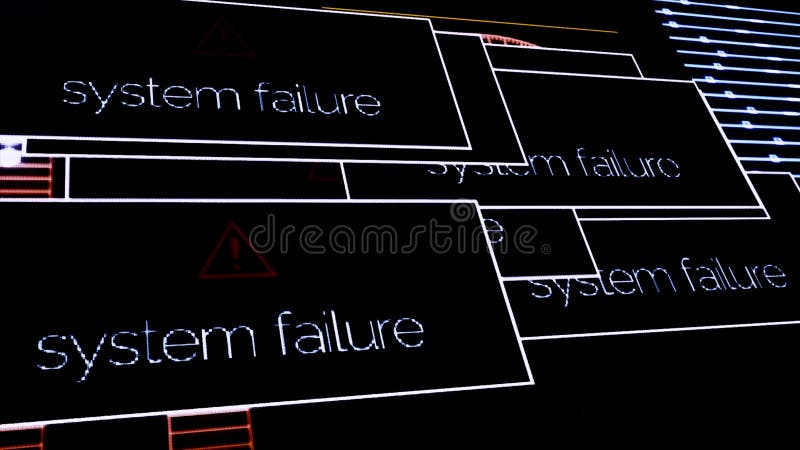 Inscriptions System Failure Appear on the Computer Screen because of ...