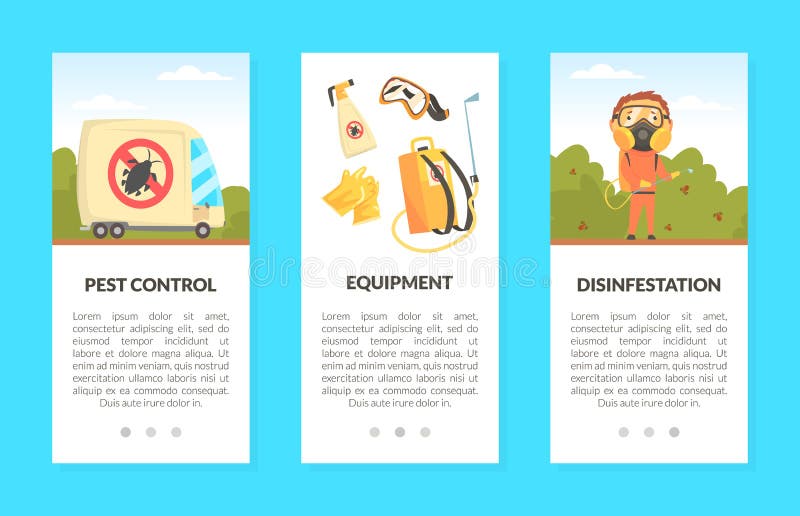 Insect Control and Disinfestation Service with Man in Protective Outfit ...