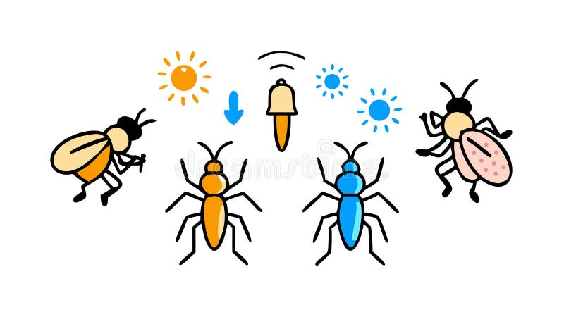 Insect Diversity, Bug Classification, Entomology Study. Vector Design ...