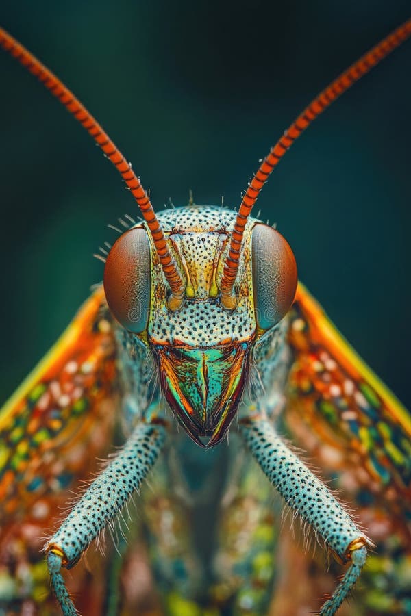 INSECT FACE CLOSE-UP stock photo. Image of nature, magnification ...
