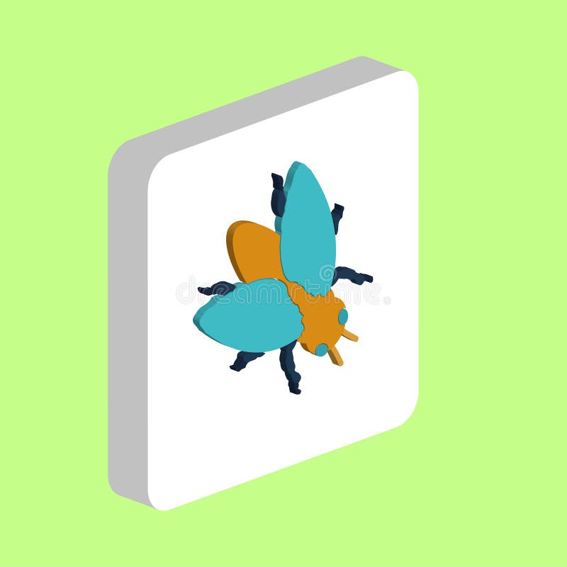 Insect Fly Computer Symbol for Your Business Project Stock Vector ...