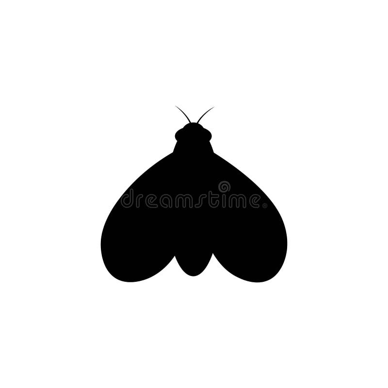Insect Fly Icon Logo Vector Stock Vector - Illustration of butterfly ...