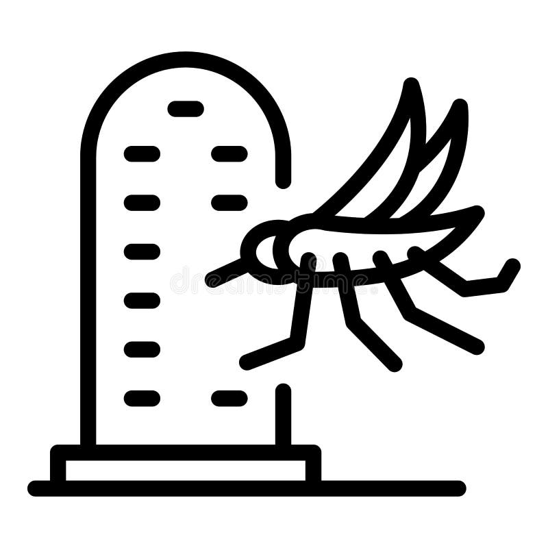Insect Fly Icon Outline Vector. Cute Bug Stock Vector - Illustration of ...