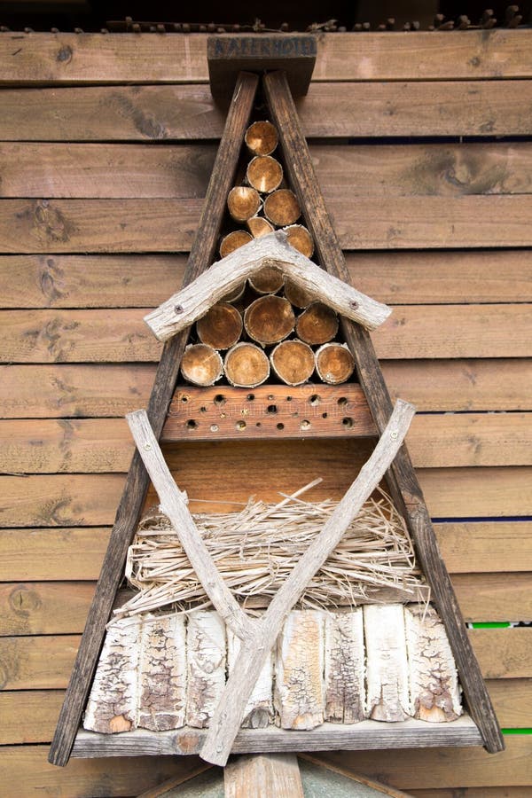 Insect hotel stock photo. Image of protection, winter - 57878200