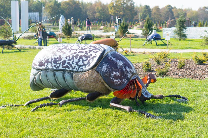 Insect model editorial photography. Image of insect, park - 45240767