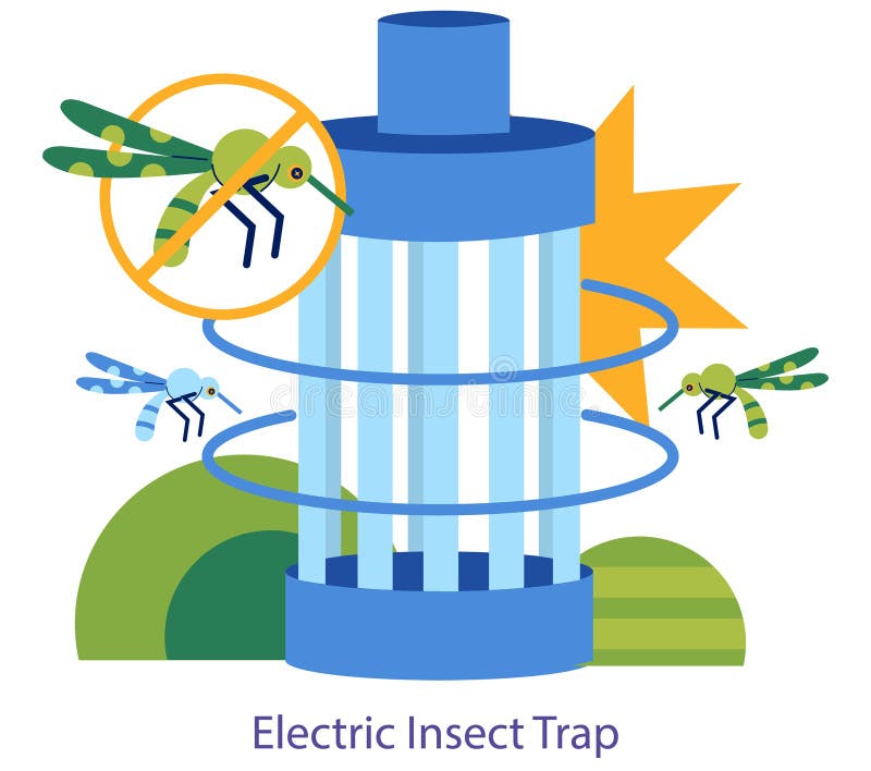 Insect Pests. Flat Vector Illustration Stock Illustration ...