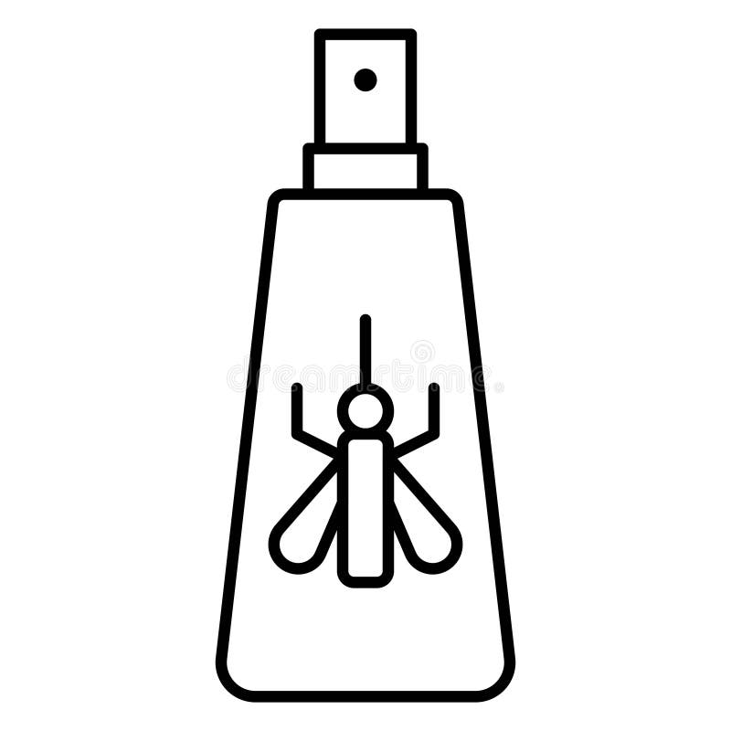 Insect Repellent Icon, Summer Vacation Related Vector Stock Vector ...