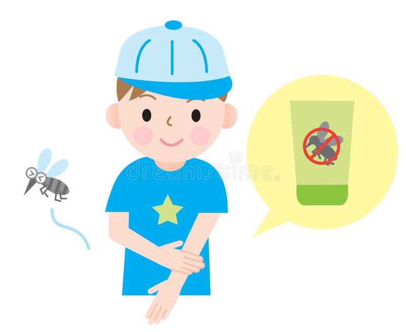 Repellent Lotion Stock Illustrations – 180 Repellent Lotion Stock ...