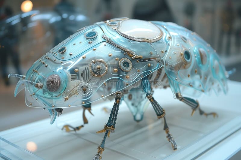 The Insect Robot Ready To Use Stock Illustration - Illustration of ...