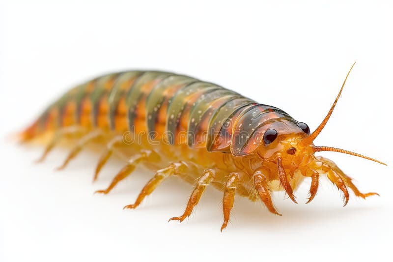 Insect with Unique Coloration and Structure Stock Illustration ...