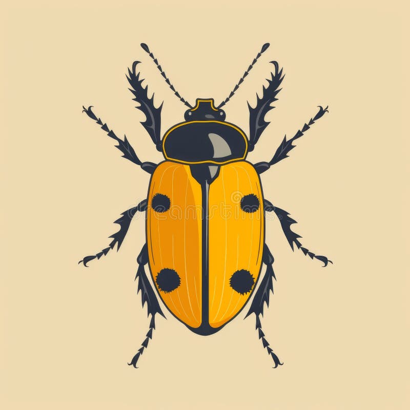 Insect Vector Illustration with Detailed Design Stock Illustration ...