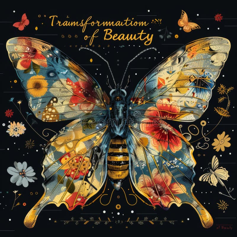 Insect Vector Illustration with Detailed Design Stock Illustration ...