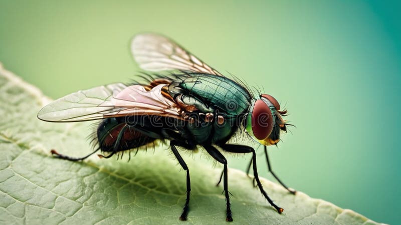 Insect Wall Minimalistic Black and White Stock Illustration ...