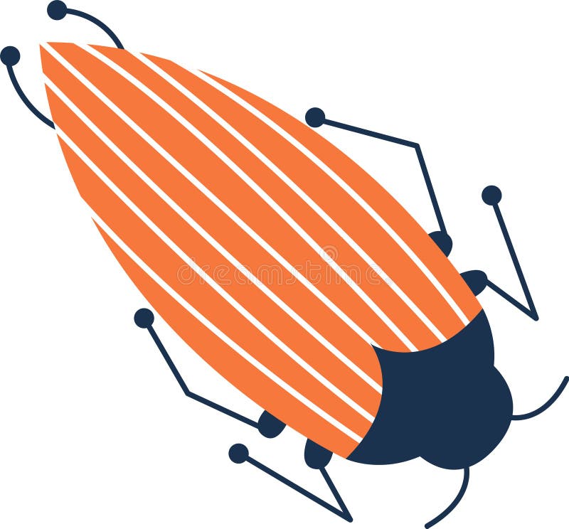 Insecte de dessin illustration de vecteur. Illustration du insecte ...