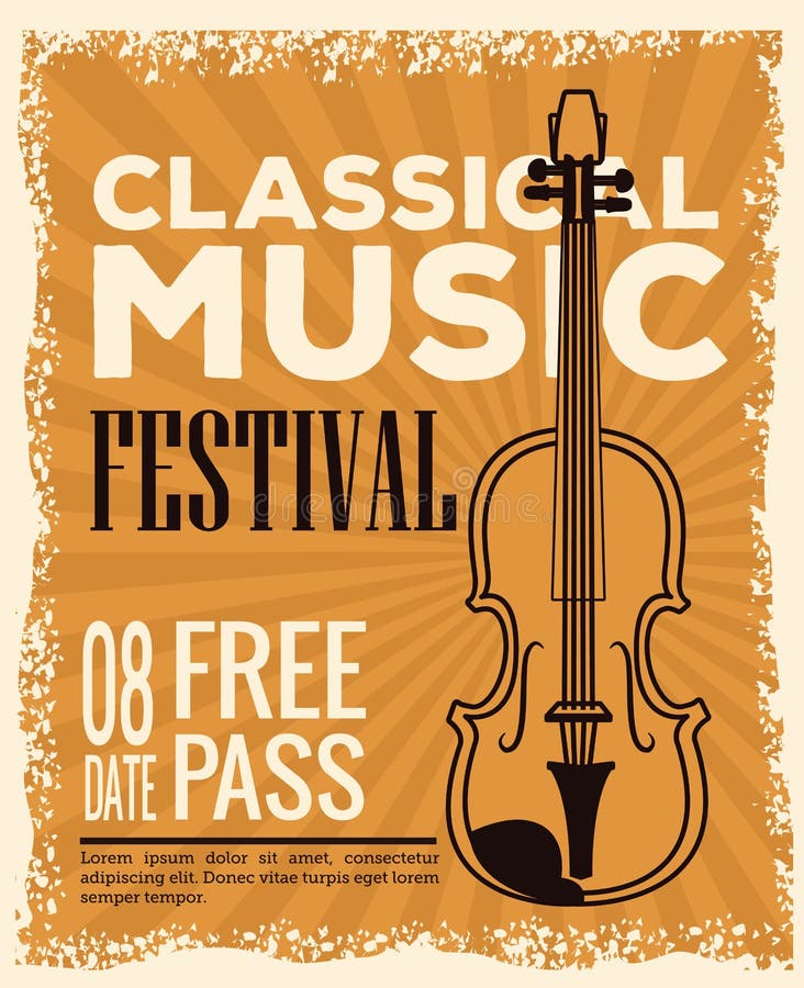 Fond De Concert De Musique De Piano Affiche Musicale D'illustration ...