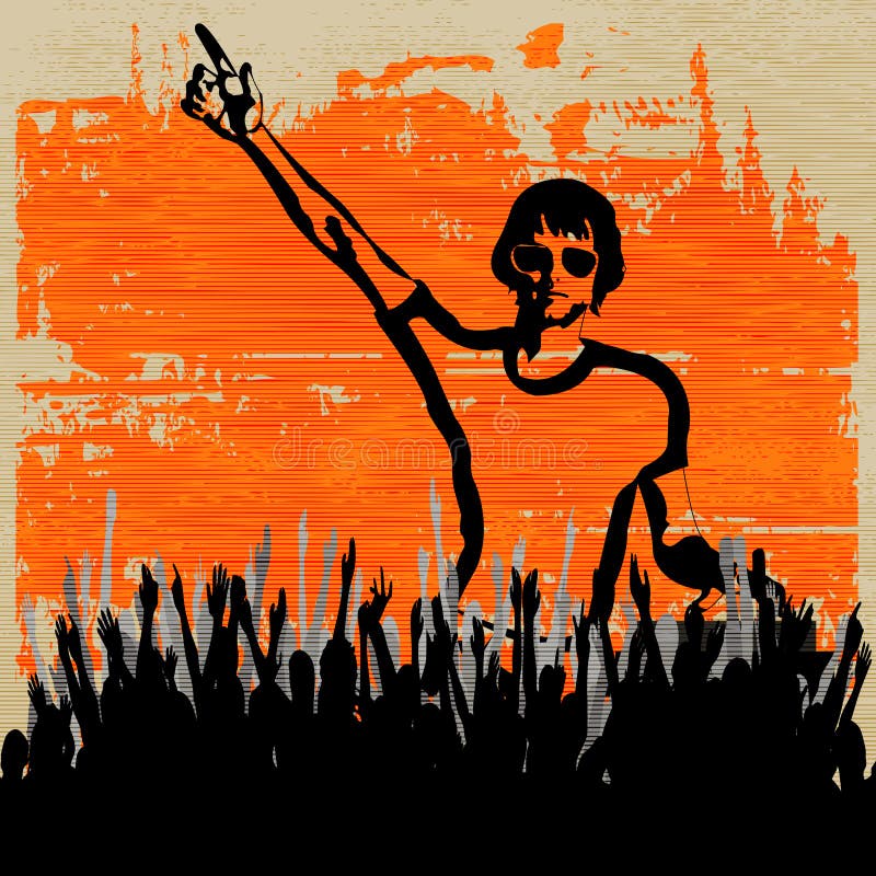 Fundo De Queimadura Do DJ Para Insectos Alternativos Do Disco ...