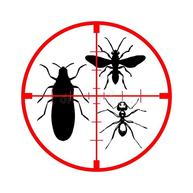Pest Control Background stock vector. Illustration of metaphorical ...