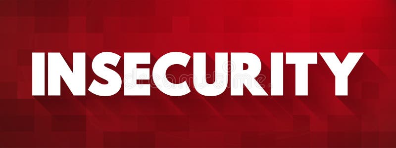 Insecurity Uncertainty Stock Illustrations – 231 Insecurity Uncertainty ...