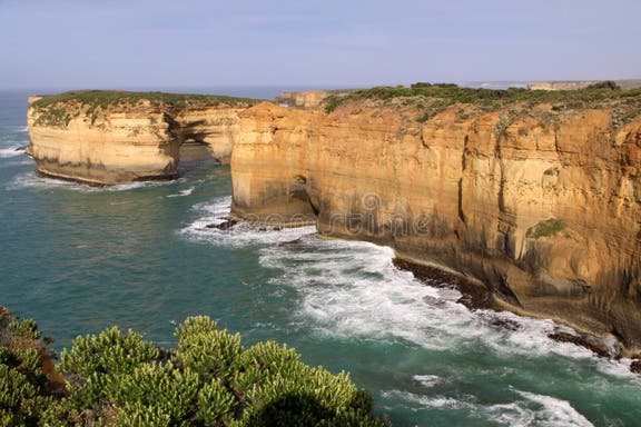 Insel-Bogen stockfoto. Bild von platz, antarktisch, welle - 13579552