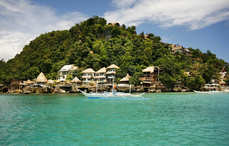 Insel Boracay stockfoto. Bild von fischen, golf, sand - 22444254
