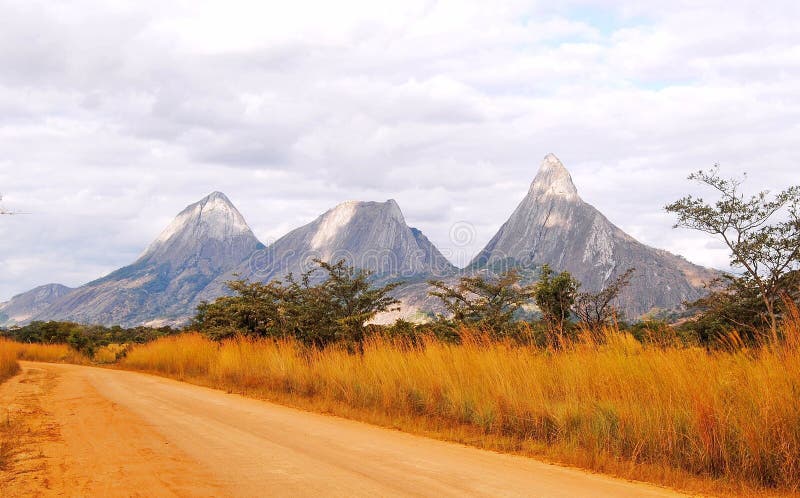 Inselbergs of Northern Mozambique Stock Image - Image of scenery ...