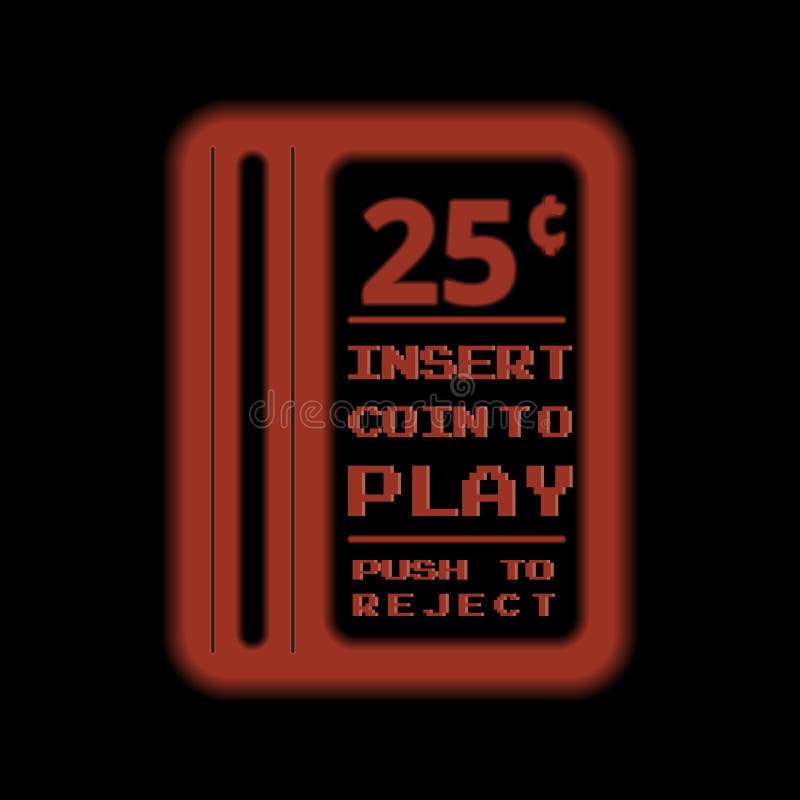 Coin Slot Arcade Stock Illustrations – 1,296 Coin Slot Arcade Stock ...