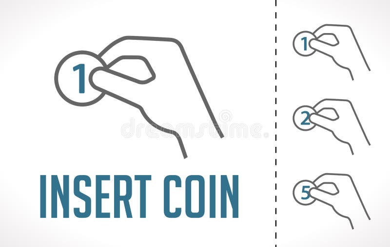 Insert Coin Hand Stock Illustrations – 1,661 Insert Coin Hand Stock ...