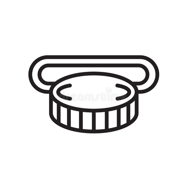 Insert Coin Icon Isolated On White Background Stock Vector ...