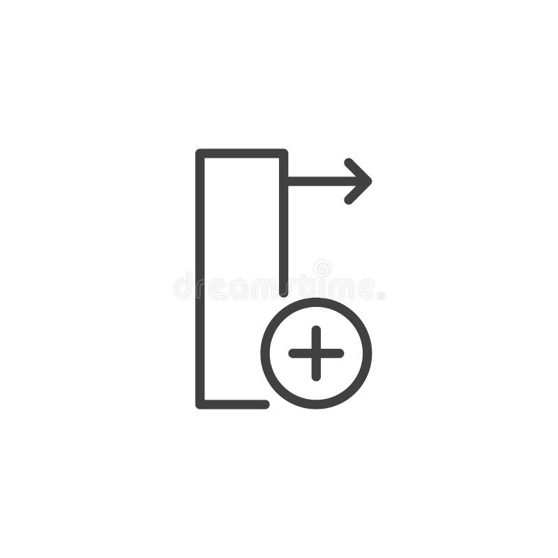 Flat Bottom Flask, Beaker Line Icon, Outline Vector Sign, Linear Style ... Flat Bottom Flask, Beaker Line Icon, Outline Vector Sign, Linear Style ...