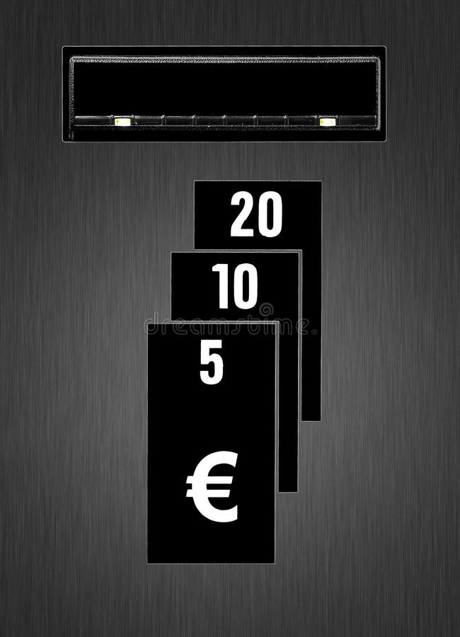 Insert euro coins stock illustration. Illustration of insert - 28140997
