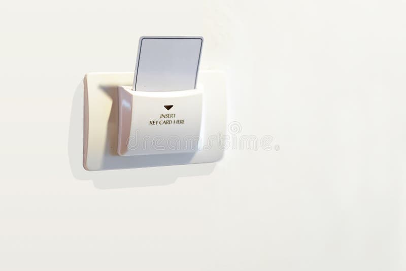 Insert Key Card in Electronic Lock in Hotel Stock Photo - Image of code ...