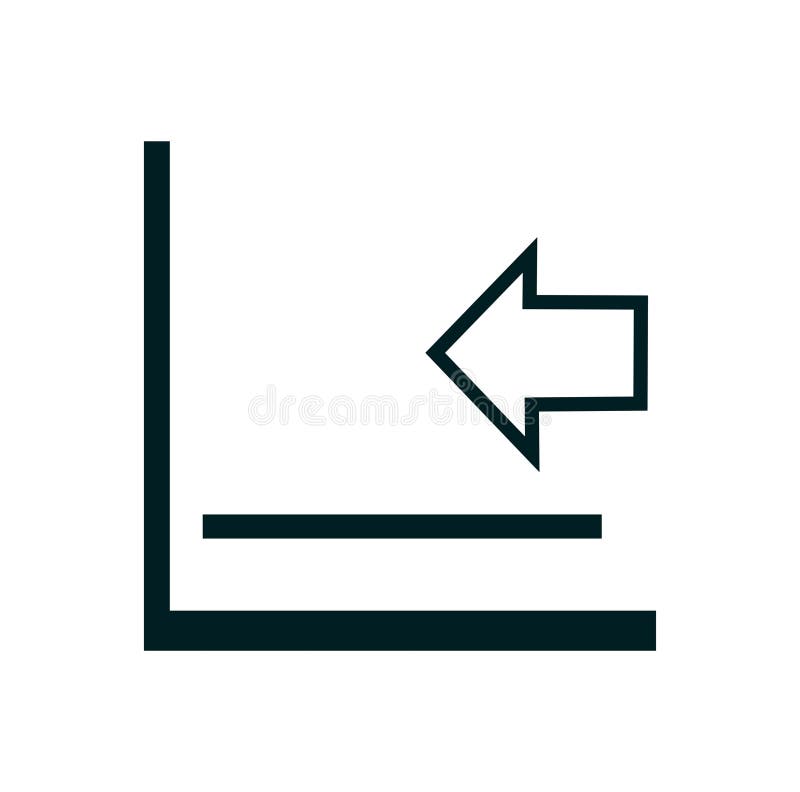 Insert paper symbol stock vector. Illustration of line - 318995753