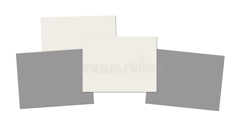 Insert Report or Screenshoot Blank Template White, Grey and Black for ...